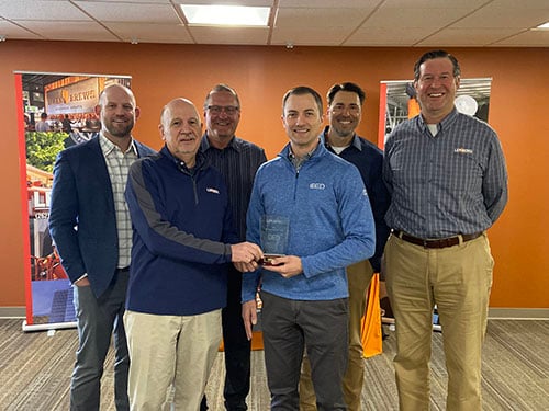 CED Awarded Lemberg Electric’s Vendor of the Year 2022