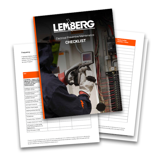 Electrical Preventive Maintenance Checklist for Your Business | Lemberg ...