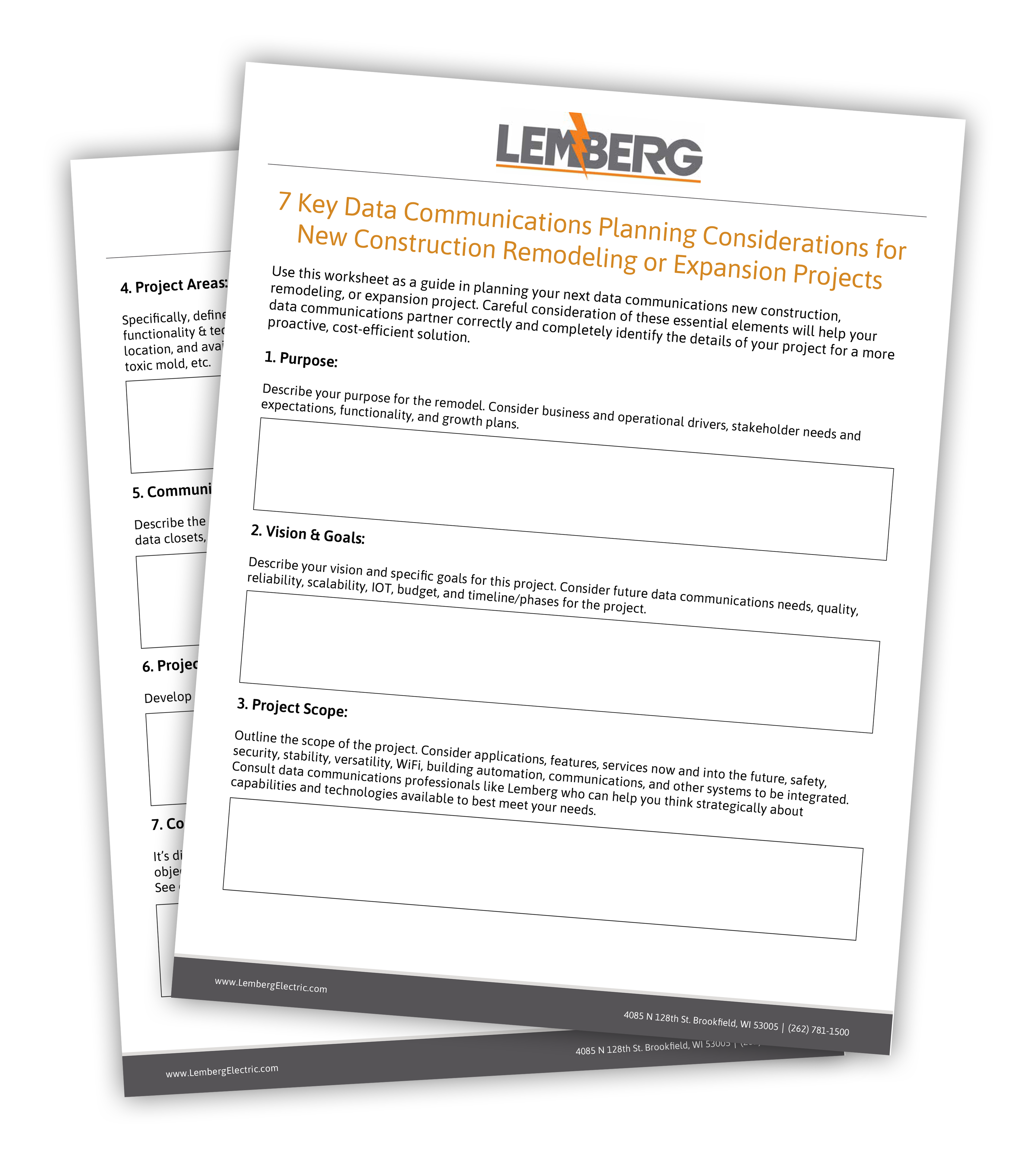 Data Communications Planning for Commercial Construction Projects